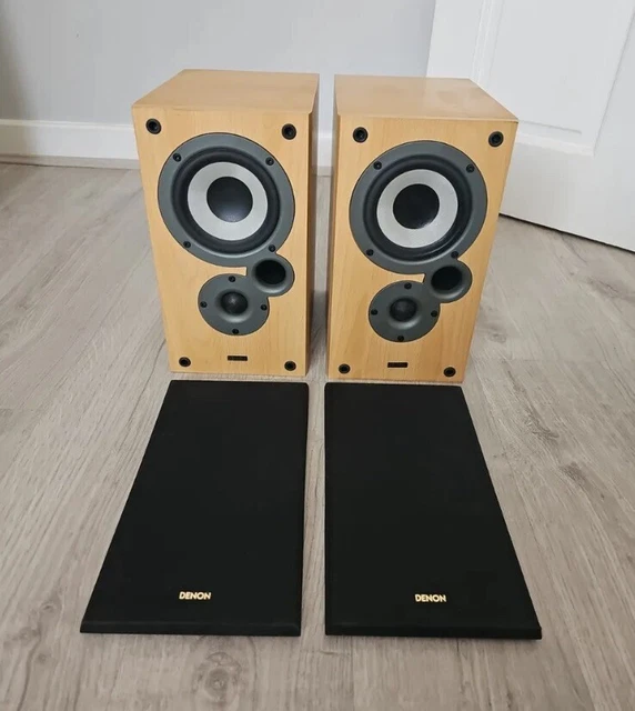 MISSION FOR DENON SC-M10K 50w 6 Ohm Bookshelf Speakers Hi-Fi 2-Way ...