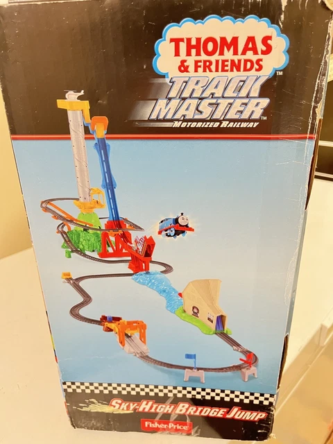 THOMAS & FRIENDS Trackmaster Sky High Bridge Jump Train Set New in Box ...