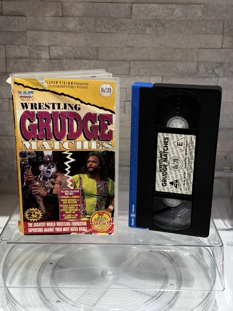 WWF WRESTLING GRUDGE Matches VHS Video Tape PAL UK WWE Wrestling Retro ...