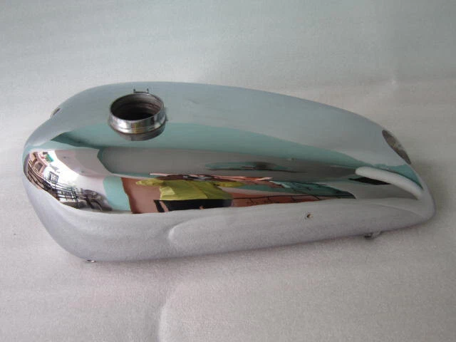 NEW NORTON MODEL 18 Chrome Gas Fuel Petrol Tank 1930's (Reproduction) £ ...