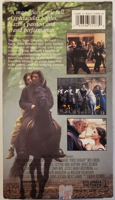 FIRST KNIGHT VHS 1995 £7.11 - PicClick UK