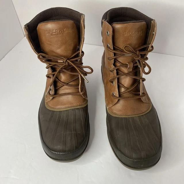 SPERRY MEN'S COLD Bay Boot Winter Boots Tan/Brown STS19551 US 10.5 £31. ...
