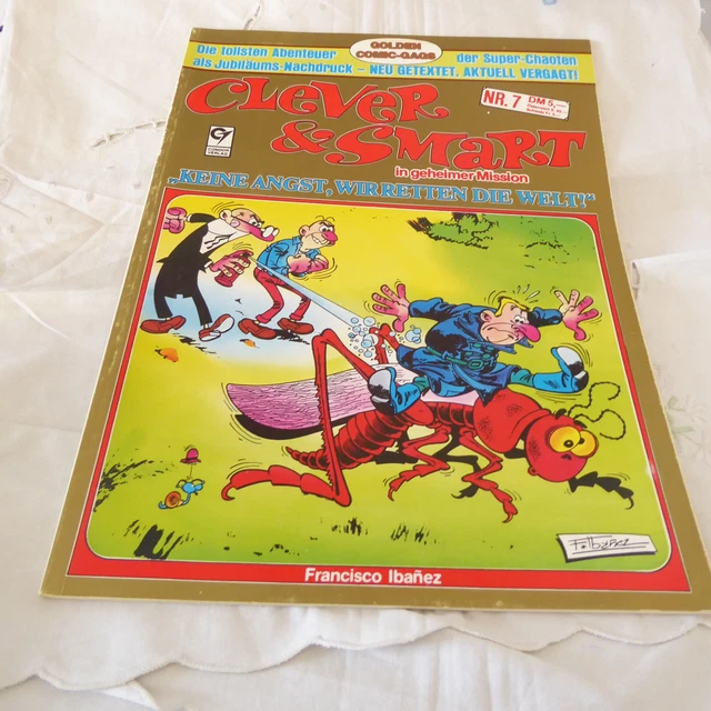 COMIC CLEVER & Smart Golden Comic-Gags Jubiläums Nachdruck Nr. 7 EUR 1 ...