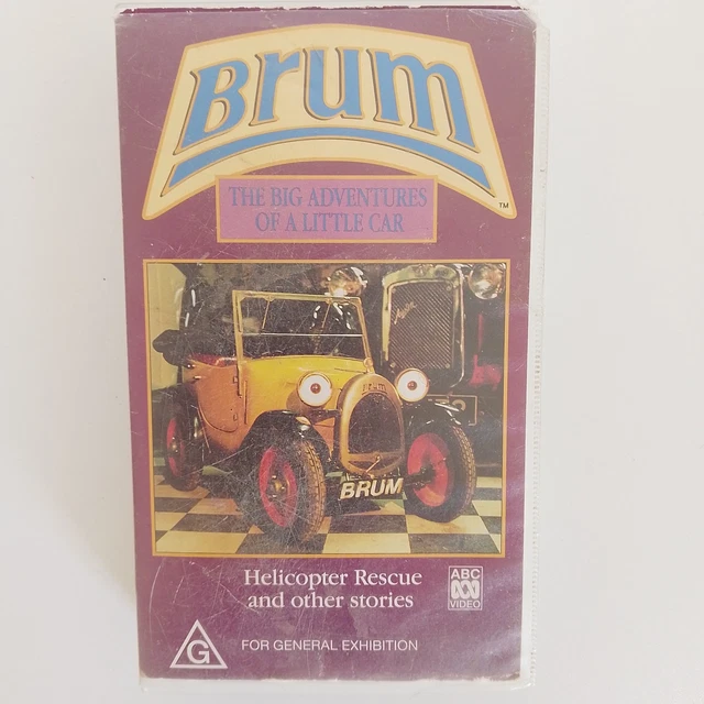 BRUM HELICOPTER RESCUE and Other Stories VHS Tape Rare ABC Video 1995 ...