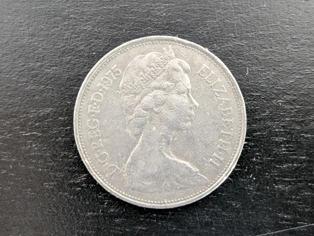 COIN GREAT BRITAIN Elizabeth II 10 New Pence 1975 £4.00 - PicClick UK