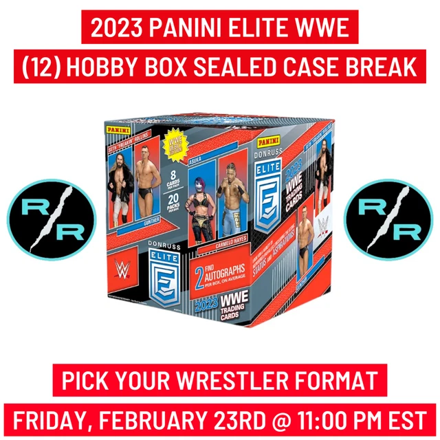 SHERRI MARTEL - 2023 Panini Elite WWE 12 Hobby Box 1 Case Break EUR 2 ...