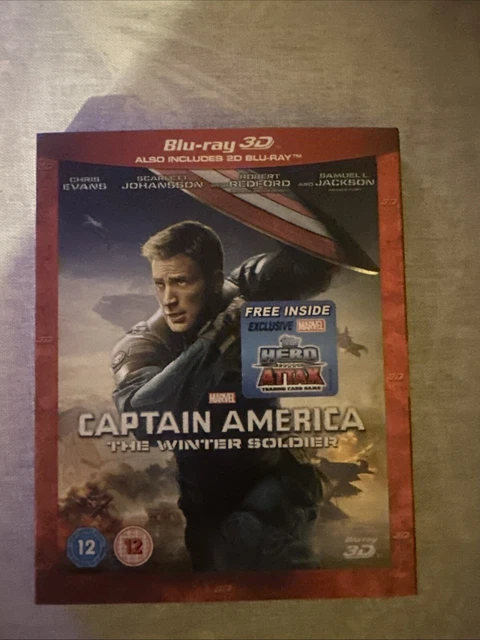 CAPTAIN AMERICA - The Winter Soldier (Blu-ray 3D, 2014) £1.99 - PicClick UK