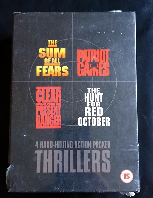 4 HARD HITTING Action Packed Thrillers DVD Box Set NEW AND FACTORY ...