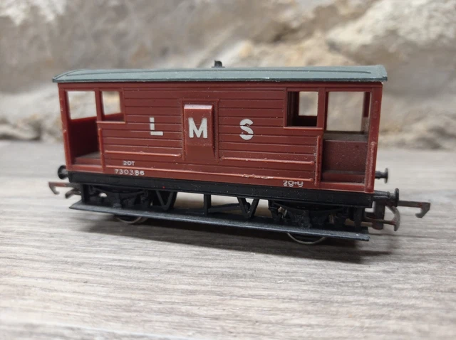 HORNBY S6339 BROWN LMS BRAKE VAN - Light? £4.75 - PicClick UK