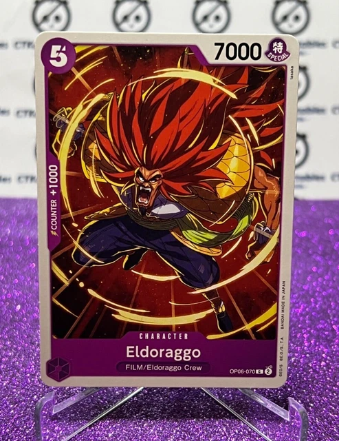 2024 ONE PIECE Eldoraggo Op06-070 Common Wings Of The Captain Card EUR 2,17 - PicClick FR