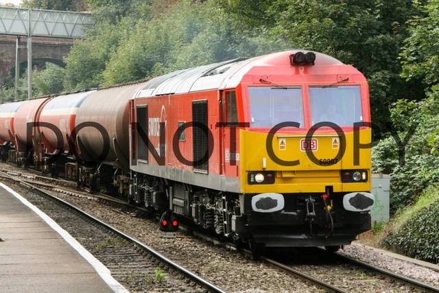 UK DIESEL TRAIN Railway Photograph Of Class 60 60007 Loco. Rm60-39 £1. ...