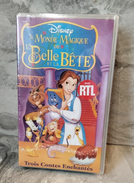 CASSETTE VIDEO VHS Walt Disney Le Monde Magique De La Belle Et La Bête ...