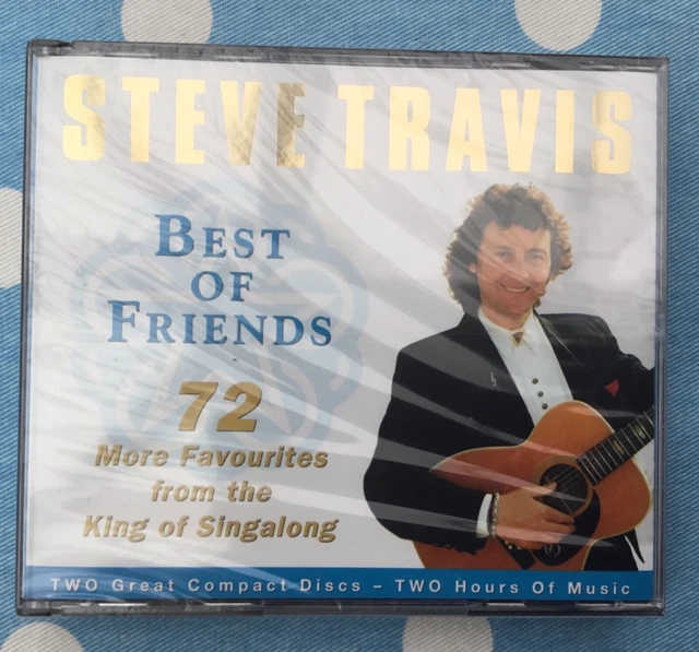 🌟STEVE TRAVIS🌟BEST OF Friends🌟2Xcd🌟Brand New & Sealed🌟Uk Seller🌟 £14.95 ...