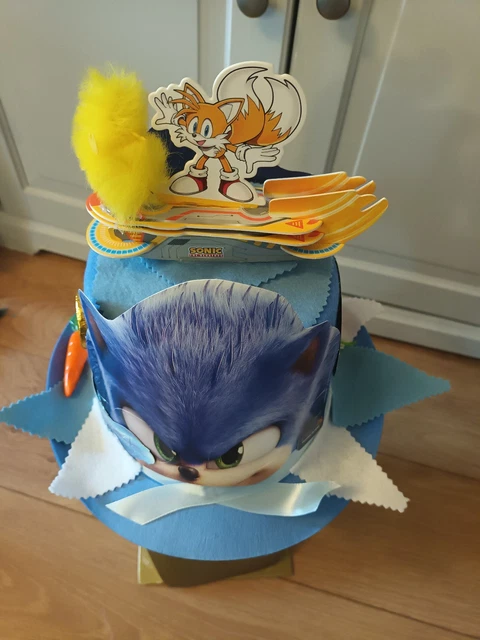 EASTER BONNET SONIC Hedgehog. Easter Parade Hat. Hat £26.00 - PicClick UK