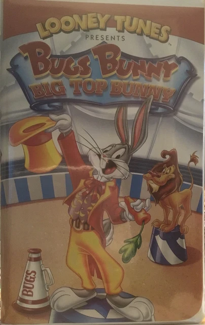 LOONEY TUNES BUGS Bunny Big Top Bunny VHS Clamshell £67.09 - PicClick UK