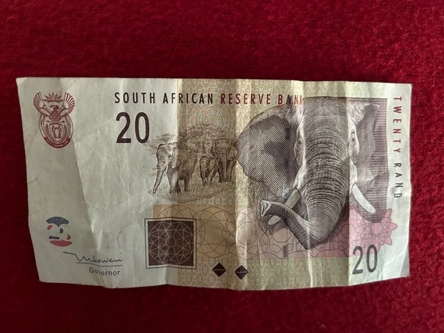 SOUTH AFRICAN - Vintage - Reserve Banknote 20 Rand Currency £14.17 ...