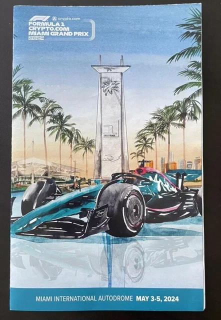 FORMULA 1 MIAMI Grand Prix 2024 Program/Campus Map F1 2024 £7.58 ...