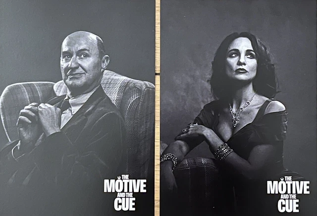 THE MOTIVE AND The Cue West End Promo Postcards-Tuppence Middleton/Mark Gatiss £3.25 - PicClick UK