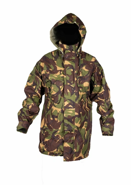 BRITISH ARMY DPM Goretex Jacket Issued Waterproof Coat Fishing Camo ...