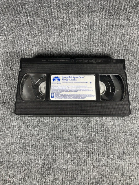 SPONGEBOB SQUAREPANTS - Sponge-A-Rama VHS 2003 Classic Nickelodeon ...