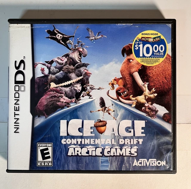 ICE AGE CONTINENTAL Drift Arctic Games With Instructions Nintendo DS £ ...