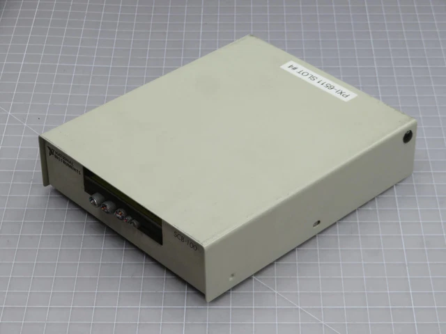 NATIONAL INSTRUMENTS SCB-100 Terminal Box T205881 $99.99 - PicClick