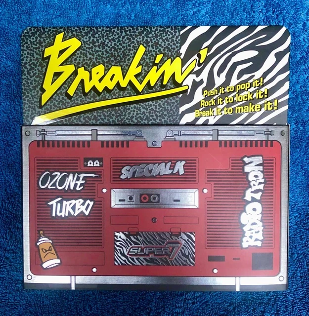 NEW BREAKIN 1984 Movie 3-Pack Super7 Breakdance ReAction Ozone Special ...