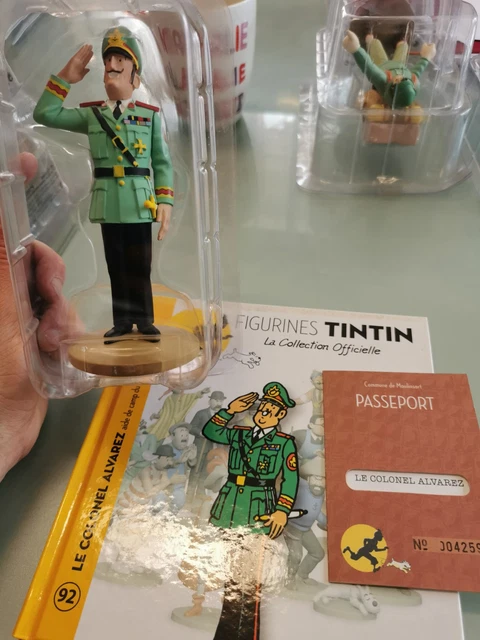 FIGURINE TINTIN COLLECTION officielle hergé moulinsart num 92 Colonel ...