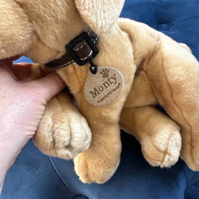 KEEL TOYS MONTY Labrador Dog Puppy Soft Toy Cuddly Plush 11” long £12. ...