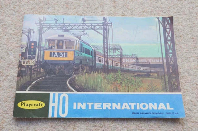 PLAYCRAFT HO INTERNATIONAL Model Railways Catalogue 1967 Ref 24886 £9. ...