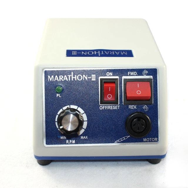 DENTAL LAB MARATHON 35K RPM Micromotor Machine+Contra Angle Straight ...