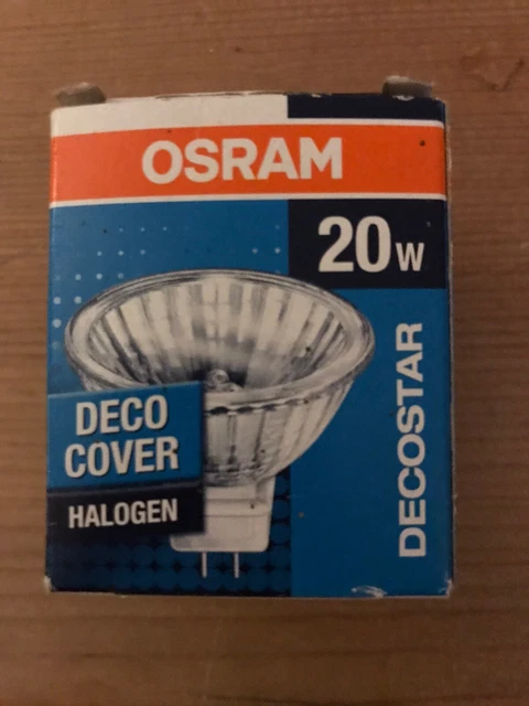 OSRAM DECOSTAR HALOGEN 20W Bulb £15.08 - PicClick UK