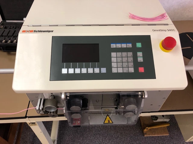 SCHLEUNIGER OMNISTRIP OS 9400 automatische Drahtschneidemaschine - MwSt ...