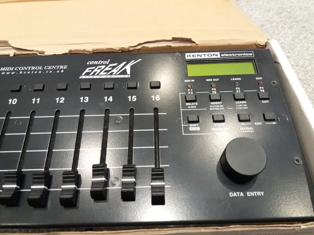 KENTON CONTROL FREAK Studio (16-Channel Programmable MIDI Fader) £208. ...