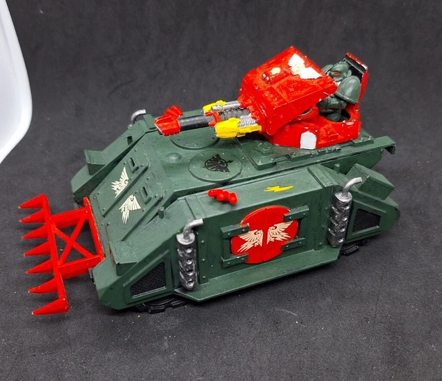 ROGUE TRADER SPACE Marine 2nd Ed Razorback Tank Metal Parts Warhammer ...