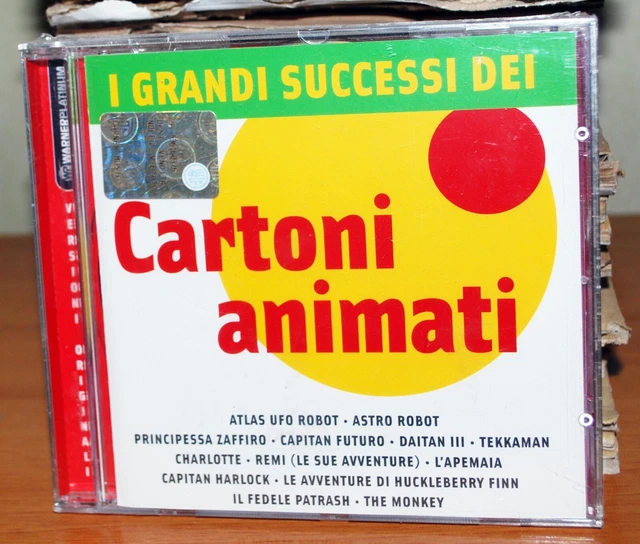 I GRANDI SUCCESSI DEI CARTONI ANIMATI CD NUOVO SIGILLATO versioni ...