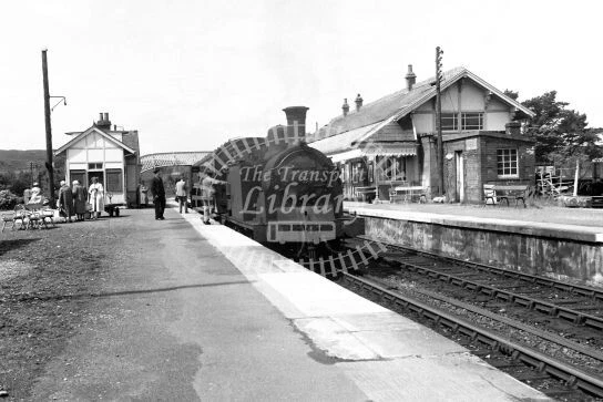 PHOTO BR BRITISH Railways Steam Locomotive Class 2P-H 55230 at Connel ...