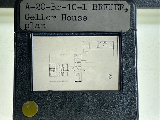 MARCEL BREUER “GELLER House” Architecture 3 35mm slides £11.42 ...