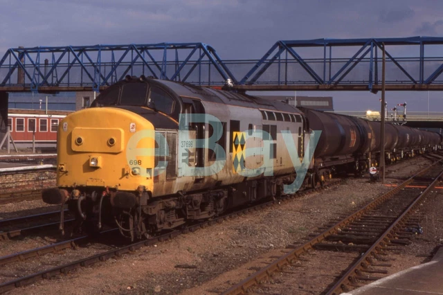 35MM RAILWAY SLIDE of Class 37 37698 @ Lincoln Copyright to Buyer £4.99 ...