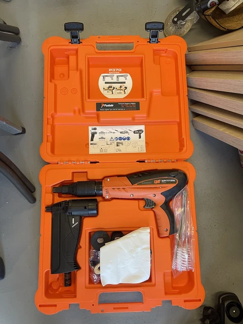 SPIT P370 C60 Spitfire Cartridge Nail Gun With Mag And Case £414.71 ...