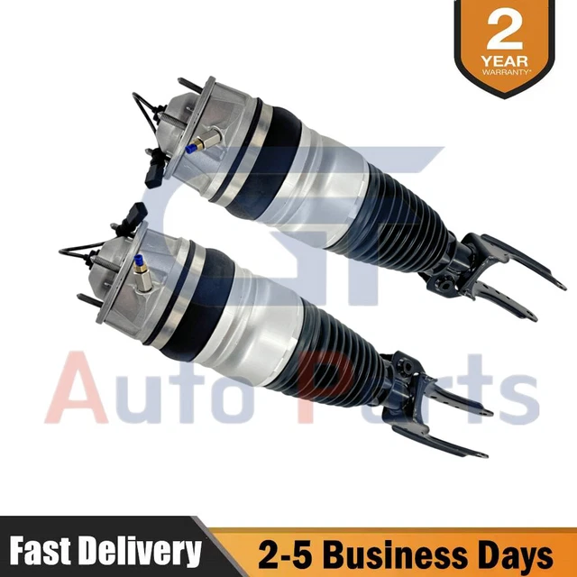 PAIR FRONT AIR Suspension Shock Struts For Porsche Cayenne 92A 958 VW ...