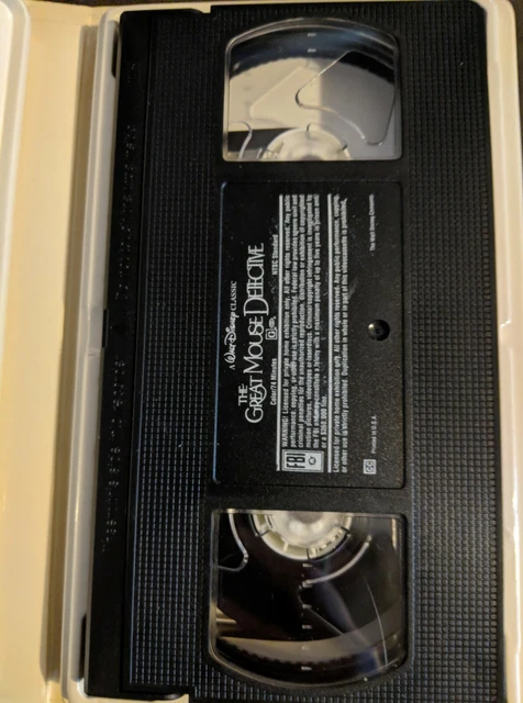 THE GREAT MOUSE Detective Disney VHS Video Tape Movie £5.62 - PicClick UK