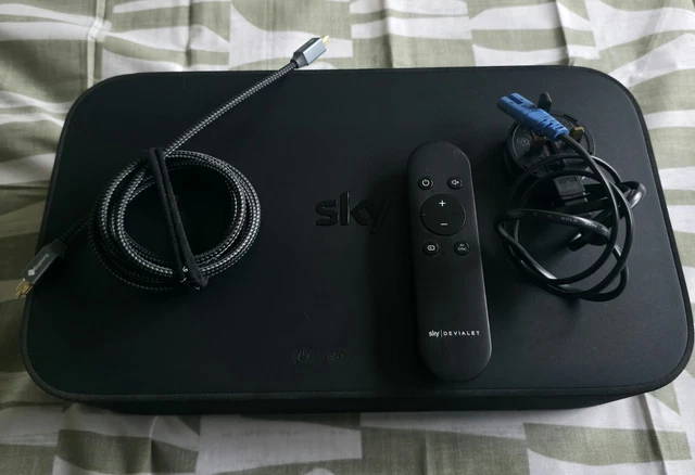 DEVIALET SKY SOUNDBOX,SOUNDBAR 7.1 ..Inc Optical Cable, Remote. Great ...