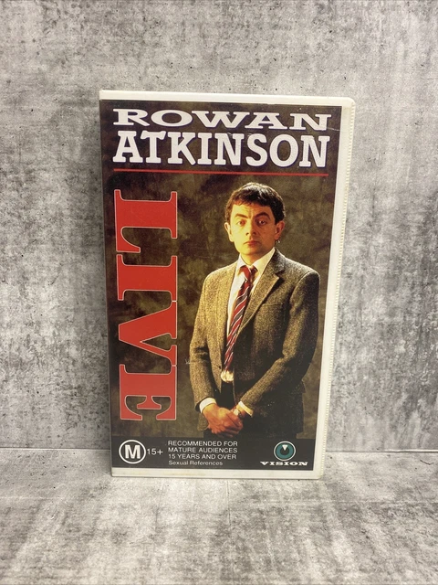 ROWAN ATKINSON LIVE VHS Movie Video Cassette Tape $19.90 - PicClick AU