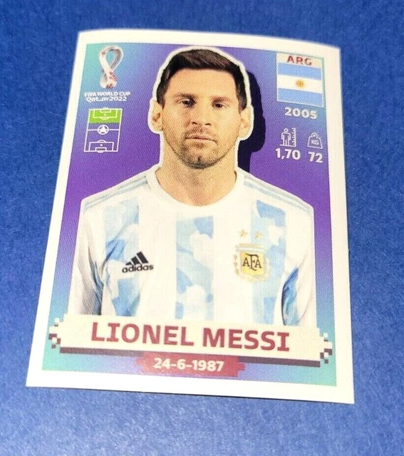 2022 Panini Prizm World Cup Qatar Lionel Messi #7 Panini FIFA WORLD CUP ...