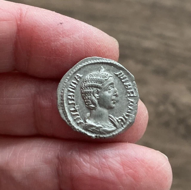 ROMAN. JULIA MAMAEA (Mother Of Severus Alexander Died 235 A.d). Silver ...