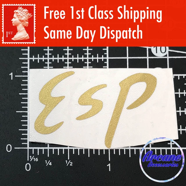 Esp Guitar Headstock Logo FOR SALE! - PicClick UK