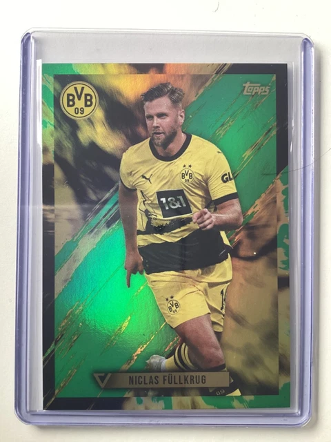 TOPPS BVB VERNISSAGE 2023-2024 Niclas Fullkrug Parallel 35/99 EUR 11,78 ...