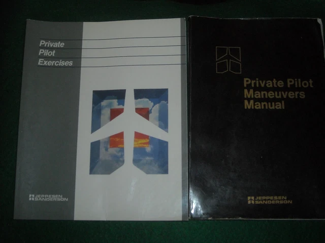 PRIVATE PILOT EXERCISES 1968-69- Private Pilot Maneuvers Manual 1981 ...