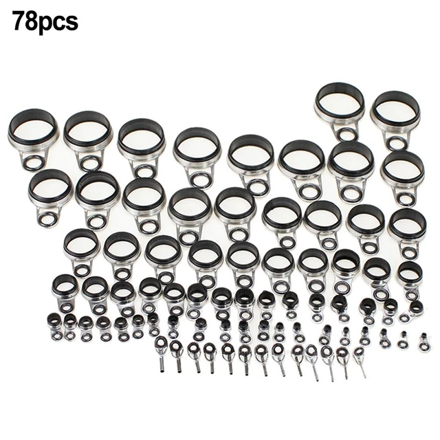 GUIDES RING SELF-MADE DIY Stainless Steel Complete Sizes Double-layer ...